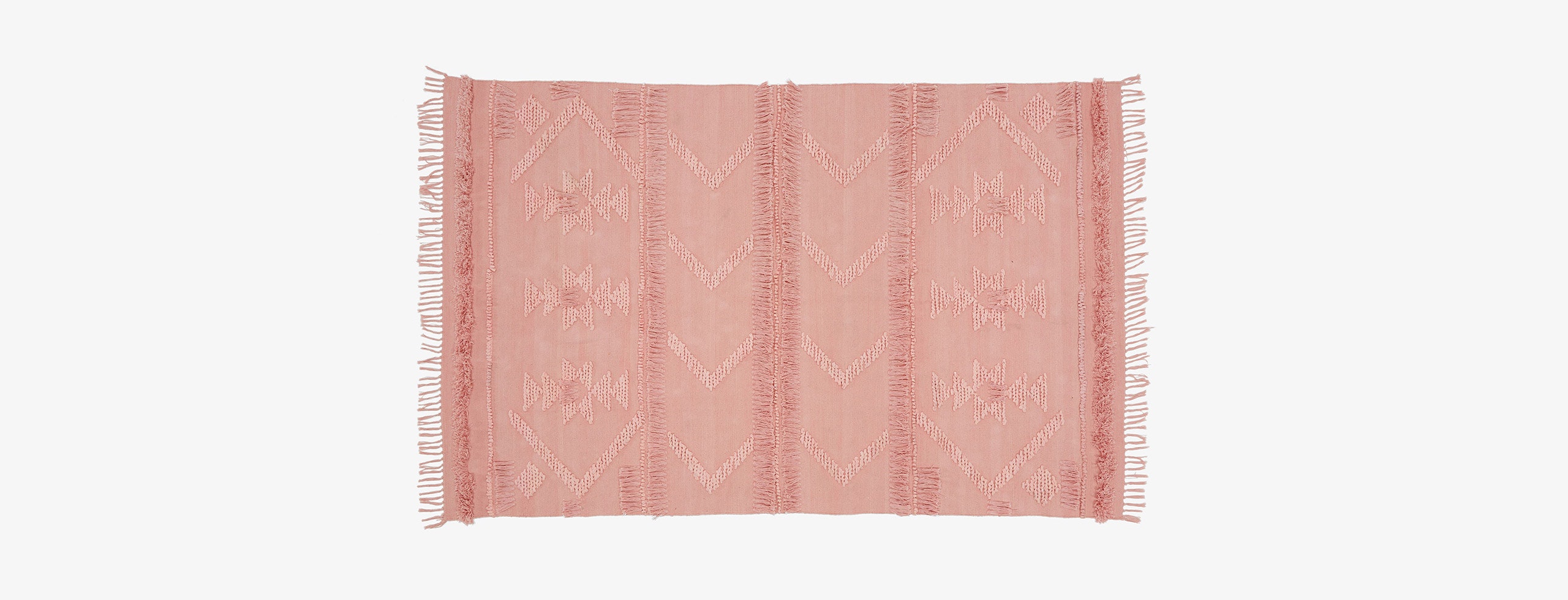 Fringe (Blush) Rug | Joybird